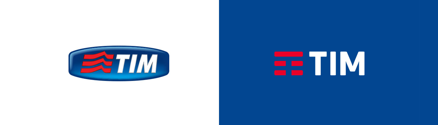 TIM logo意大利电信移动公司新品牌形象_TIM logo升级设计-力英品牌设计顾问公司