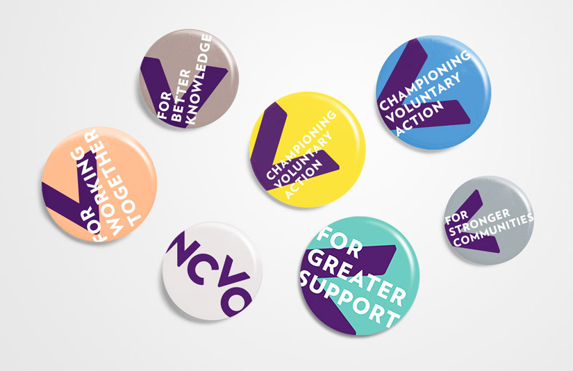 NCVO新logo及品牌视觉设计_慈善组织logo设计_品牌VI设计公司_N logo-力英品牌设计顾问公司