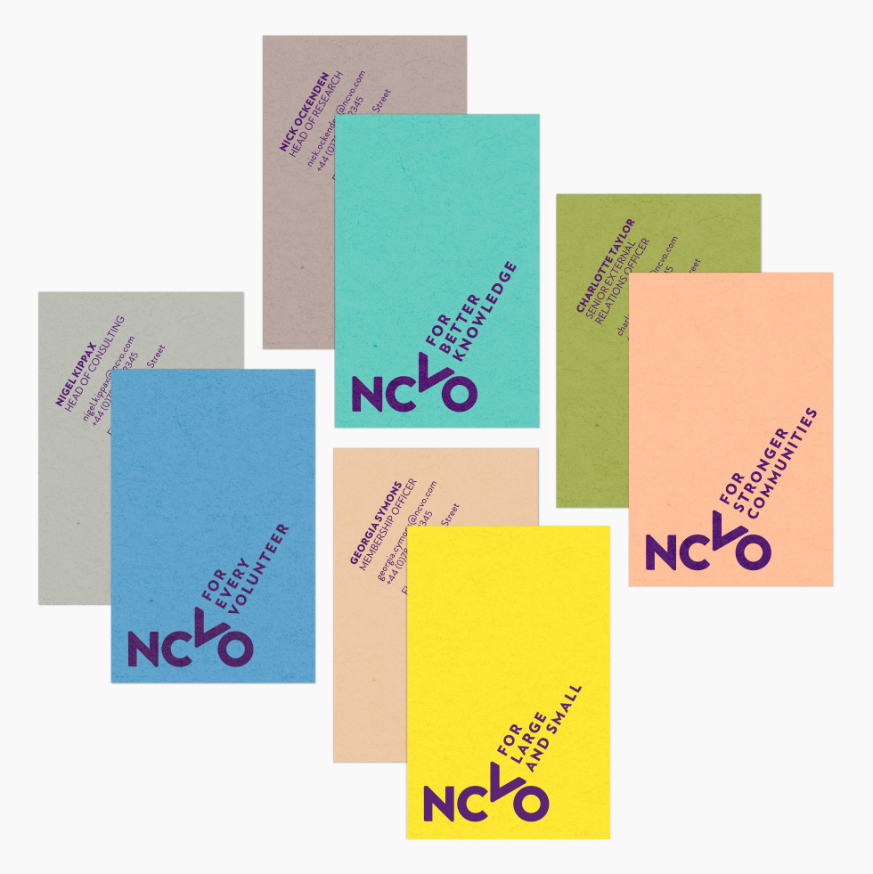 NCVO新logo及品牌视觉设计_慈善组织logo设计_品牌VI设计公司_N logo-力英品牌设计顾问公司