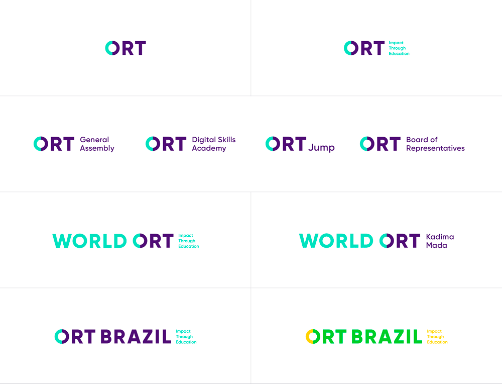 World ORT引入新的标志-力英品牌设计顾问公司