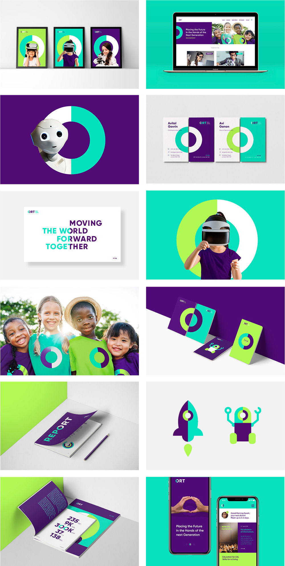 World ORT引入新的标志-力英品牌设计顾问公司