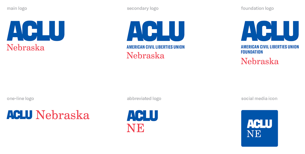 美国公民自由联盟（ACLU）标志-力英品牌设计顾问公司