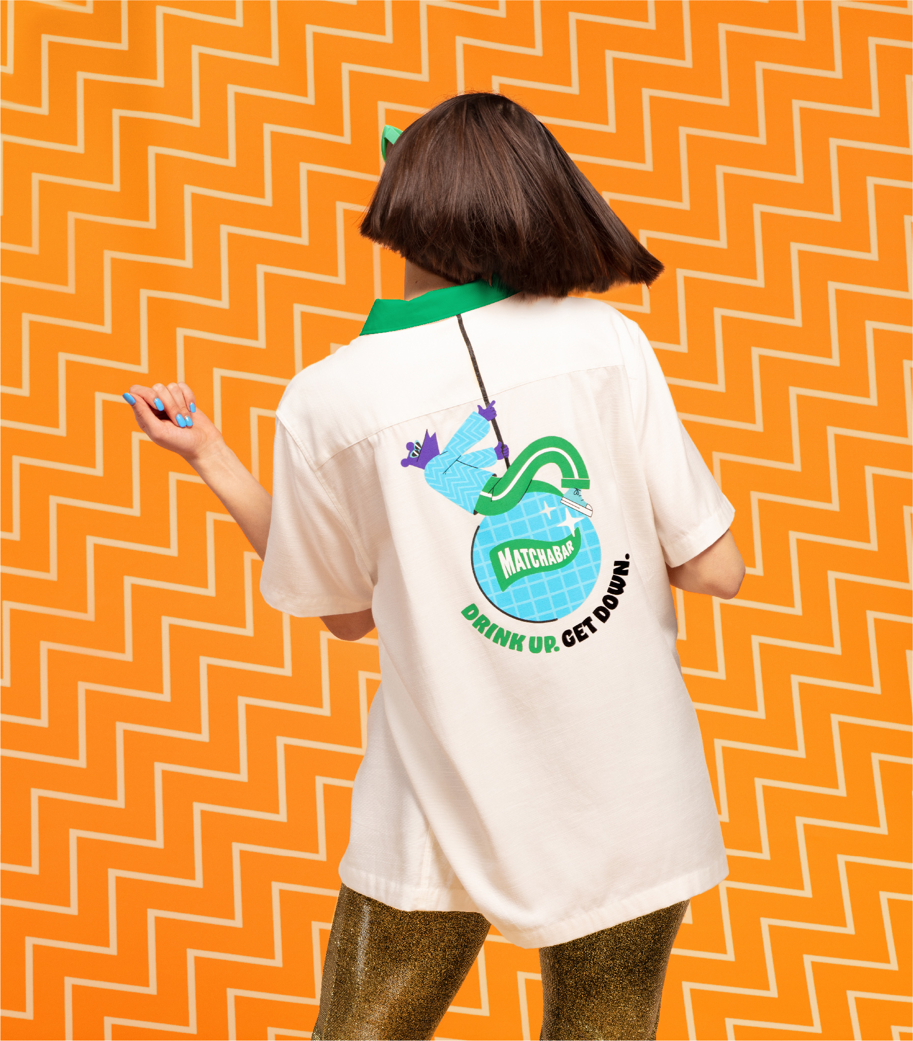 MatchaBar咖啡厅标志-力英品牌设计顾问公司