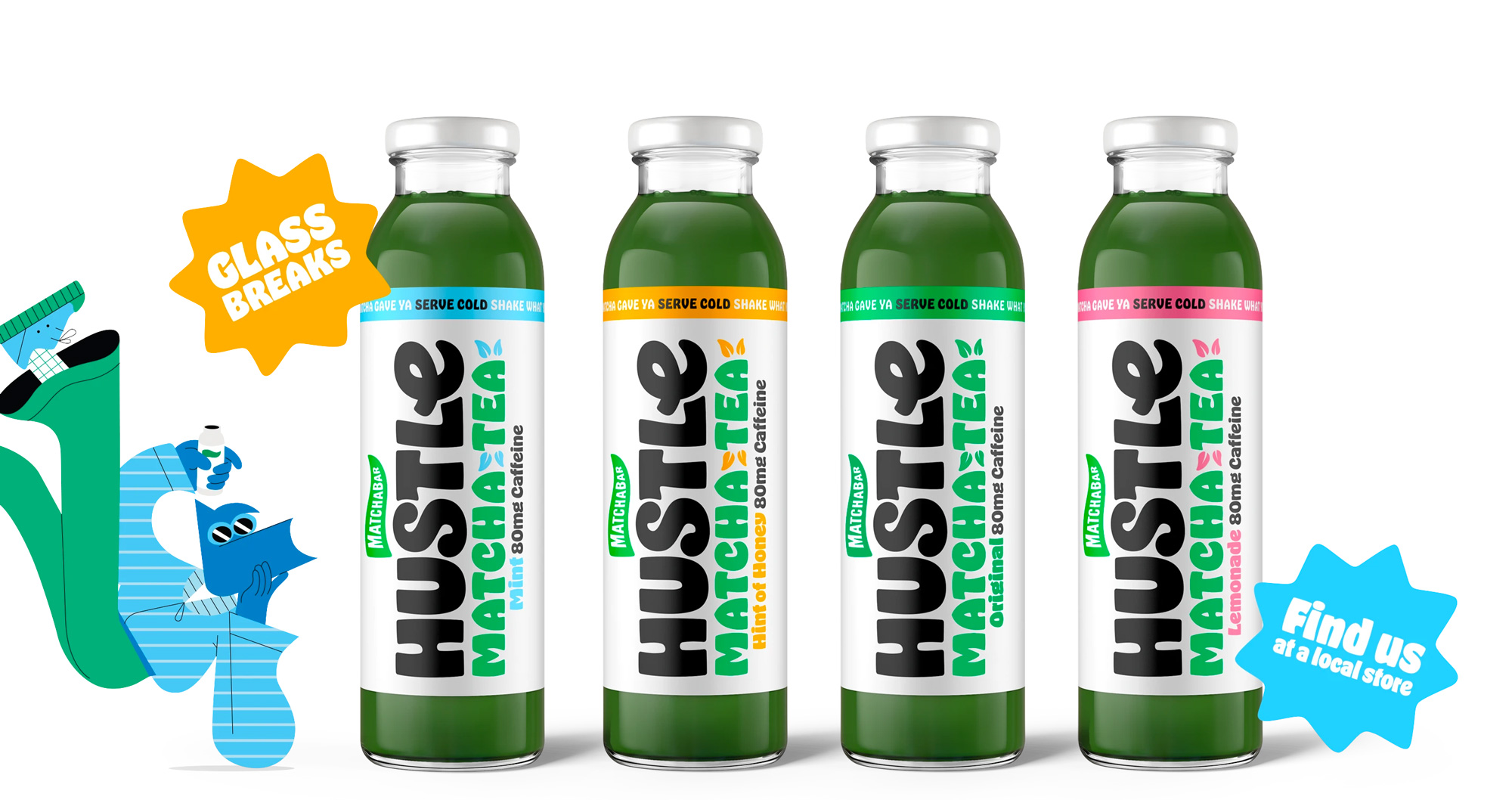 MatchaBar咖啡厅标志-力英品牌设计顾问公司