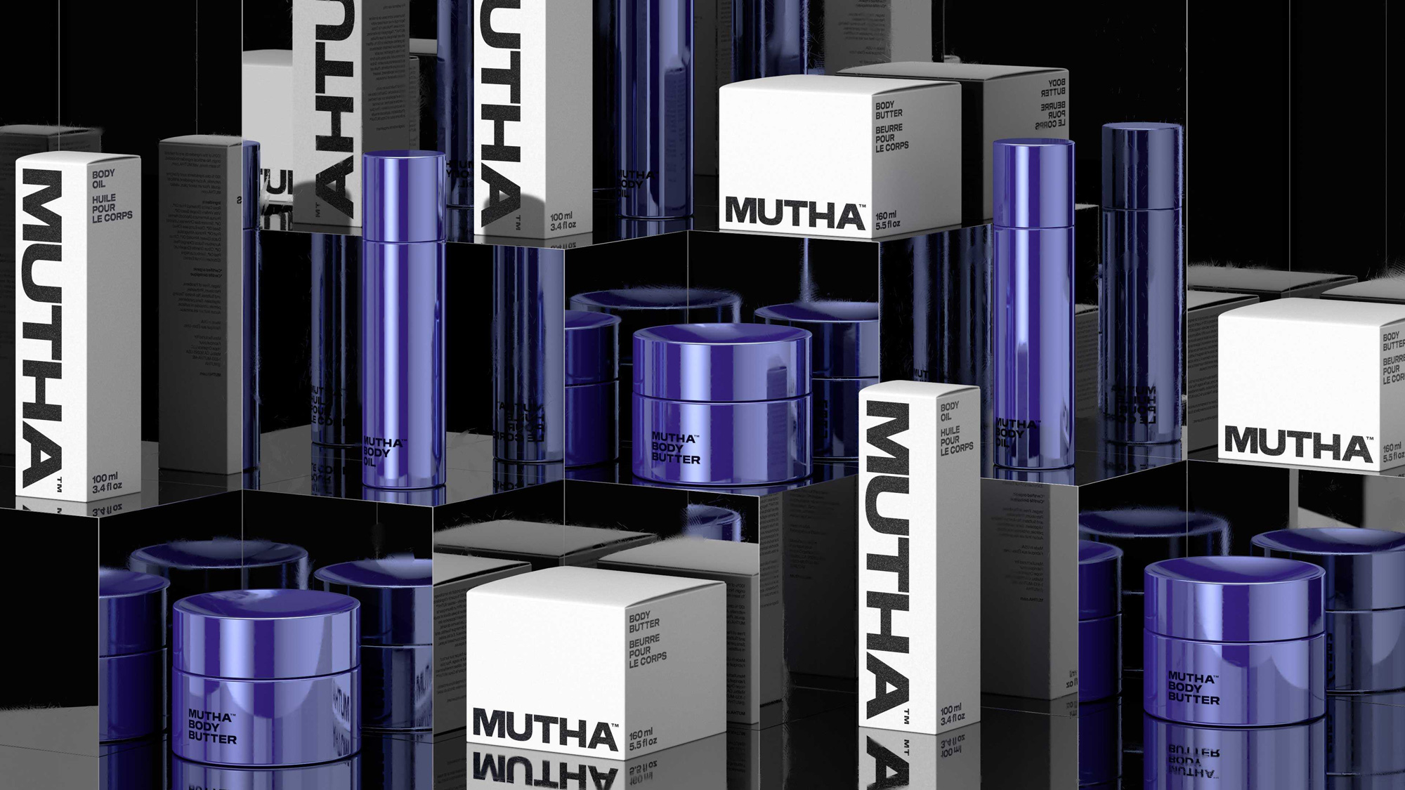 MUTHA化妆品标志-力英品牌设计顾问公司