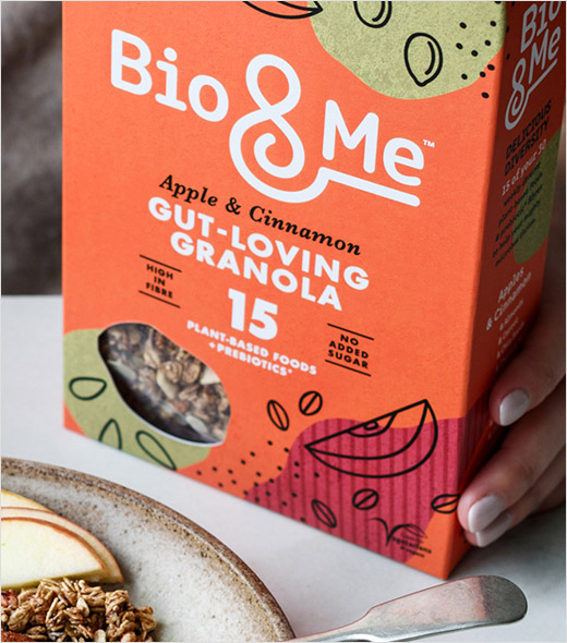 新食品品牌Bio＆Me标志-力英品牌设计顾问公司